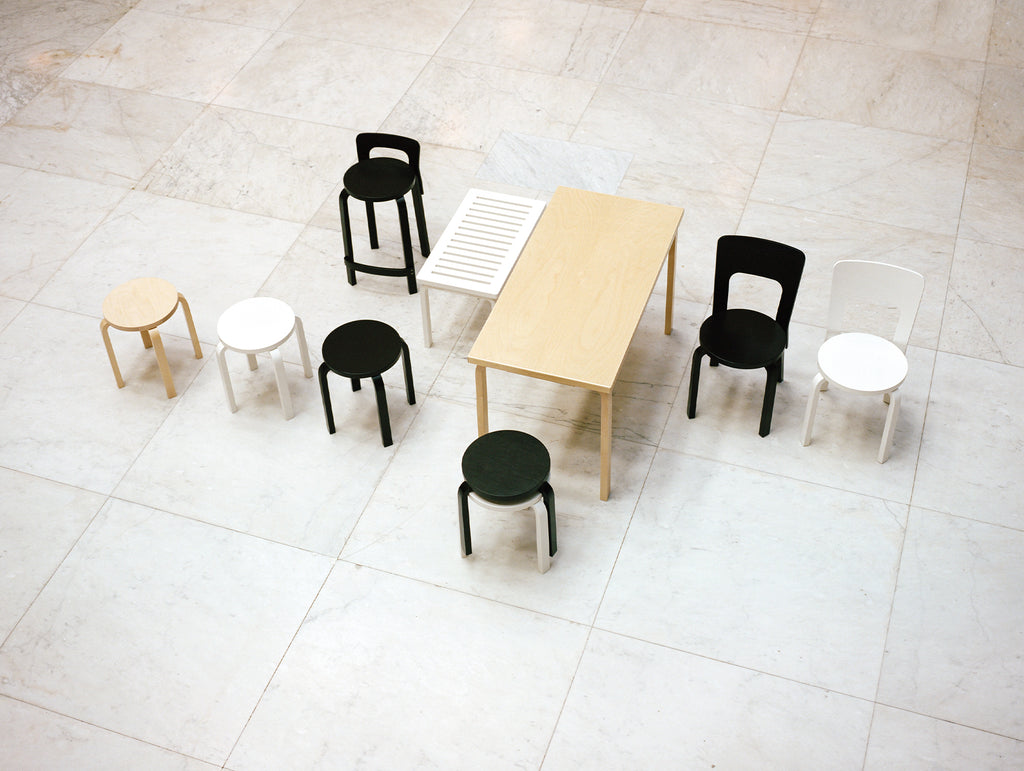 Artek의 Alvar Aalto 스툴 60 · Really Well Made